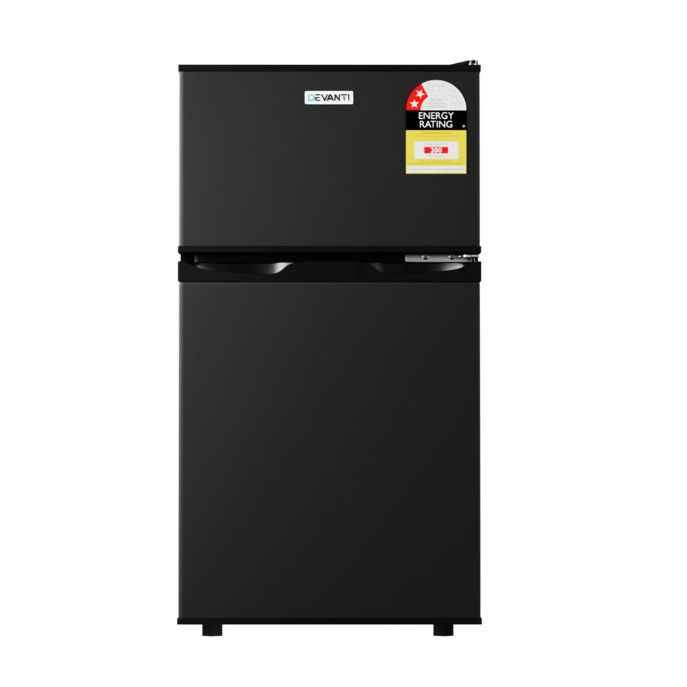 Devanti 80L Bar Fridge Mini Freezer Refrigerator - Sleek & Energy ...