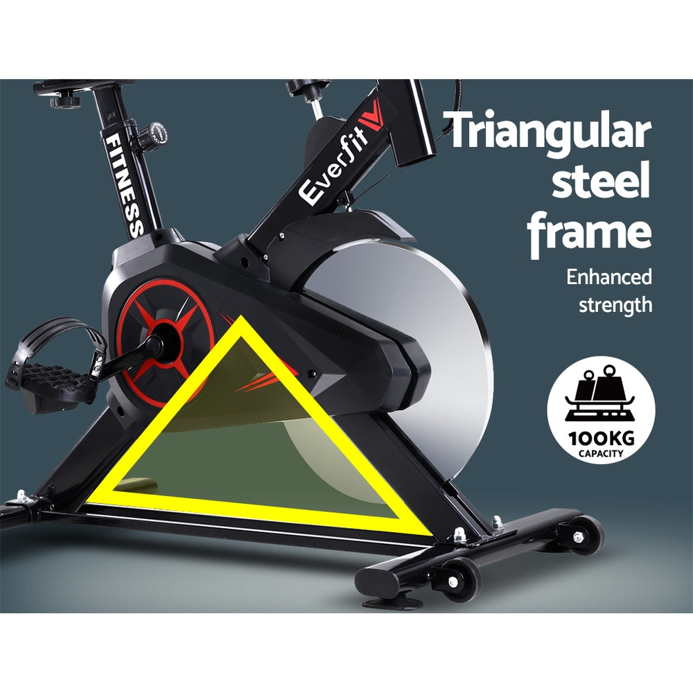 Everfit Spin Bike Exercise Bike - Home Gym Fitness Machine – Allure Home Collections