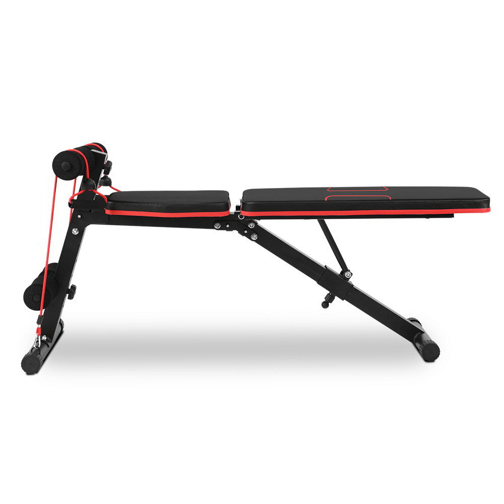 Everfit Weight Bench Adjustable FID Bench Press Home Gym - 150kg ...