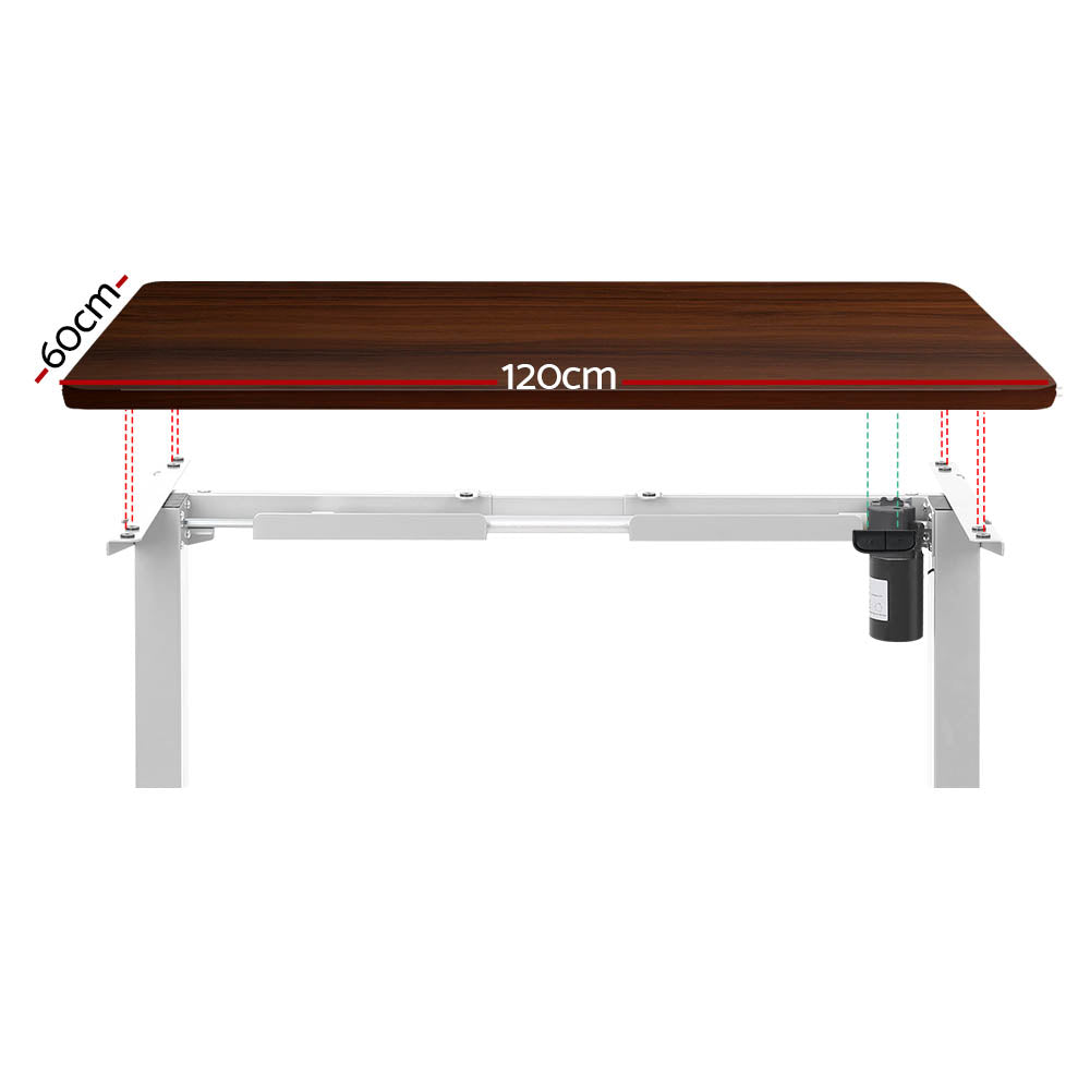 Artiss Motorised Sit Stand Desk Electric Height Adjustable – Allure ...