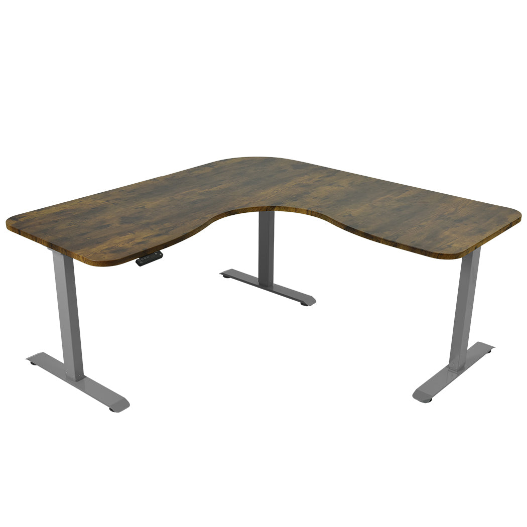 FORTIA 3-Motor Adjustable Electric Sit to Stand Desk – Allure Home ...