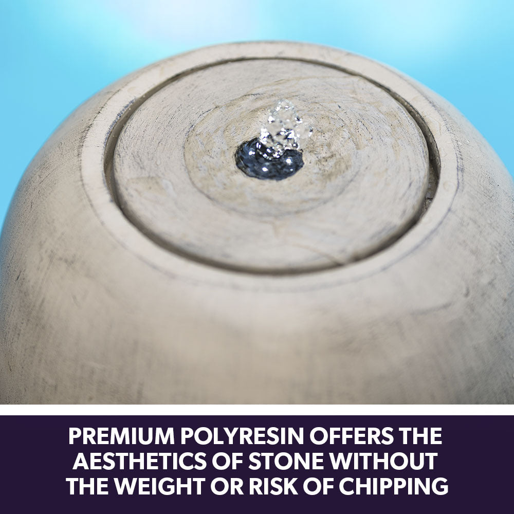 Protege Pot Style Solar Water Feature Fountain | Protege | Shop Online ...