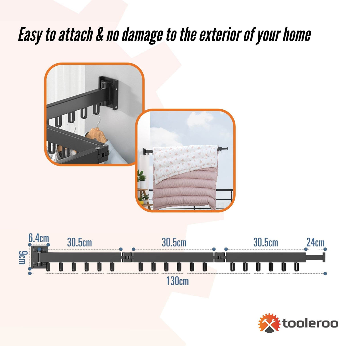 Tooleroo Clothes Drying Rack | Allure Home Collections | Shop Online