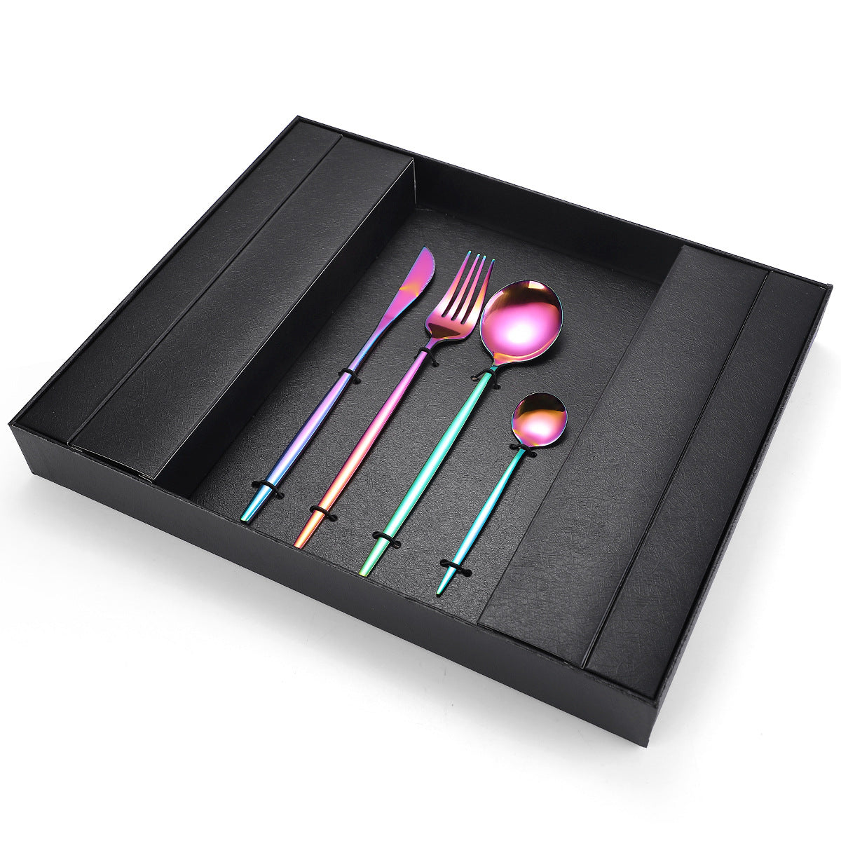 16-Piece Stainless Steel Rainbow Set | Allure Home Collections | Shop ...