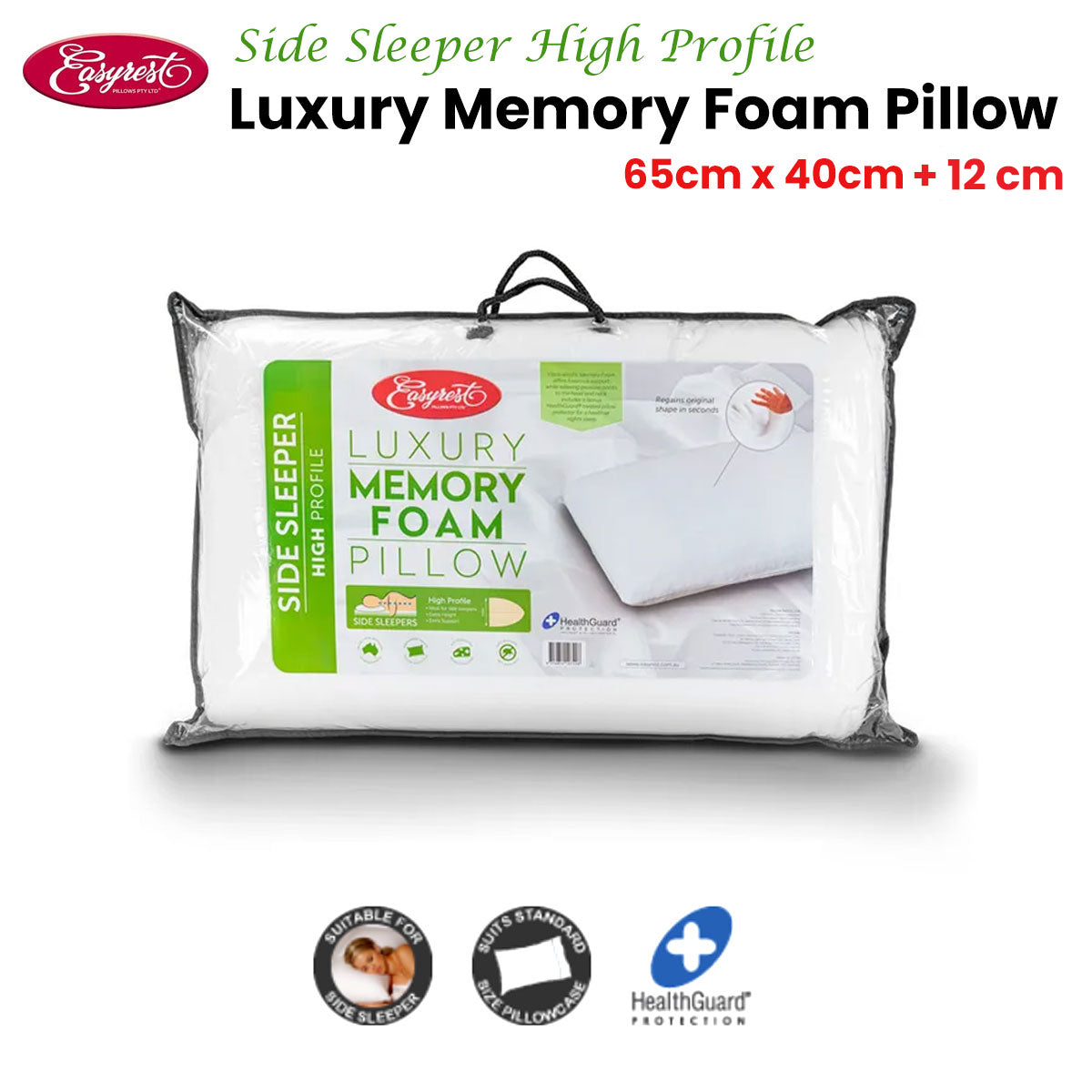 Easyrest Side Sleeper Memory Foam Pillow | Easyrest | Shop Online ...