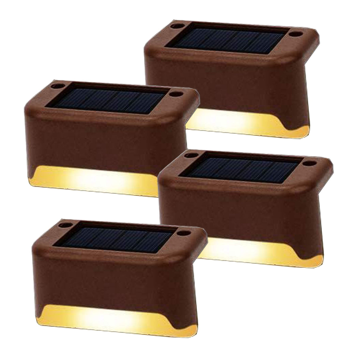 4 Pack Solar Deck Lights | Allure Home Collections | Shop Online