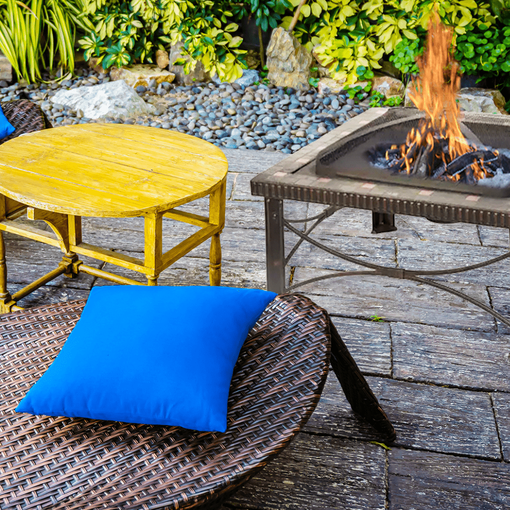 30" Square Slate Tile Fire Pit | Allure Home Collections | Shop Online