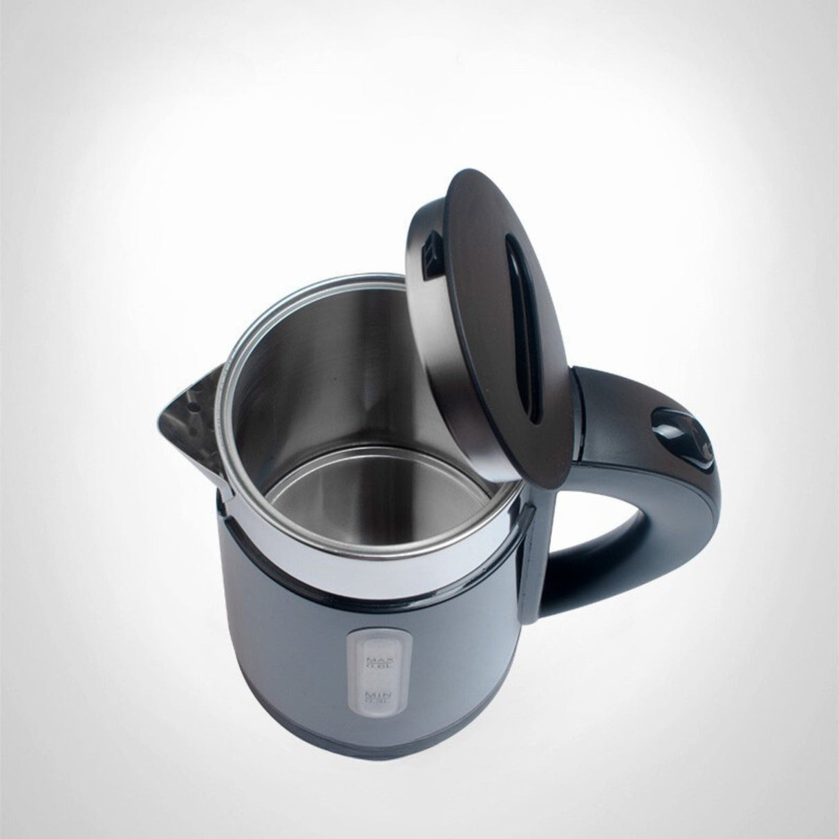 0.6L Stainless Steel Electric Kettle Black | Allure Home Collections ...